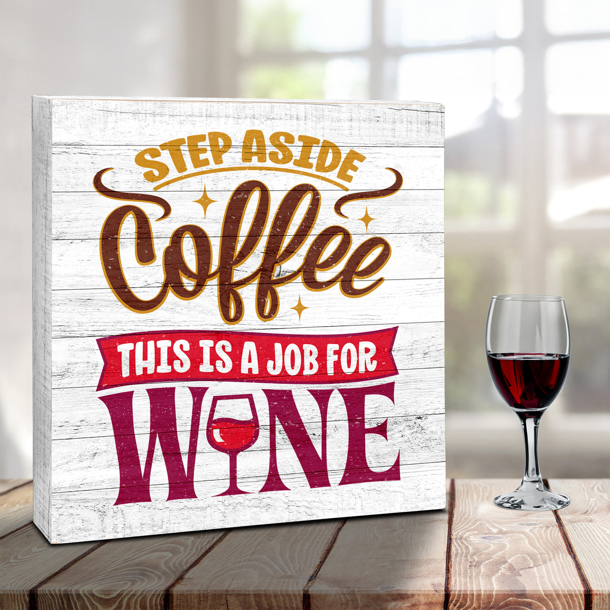 Step Aside Coffee Wooden Sign – Chris's Stuff, Inc