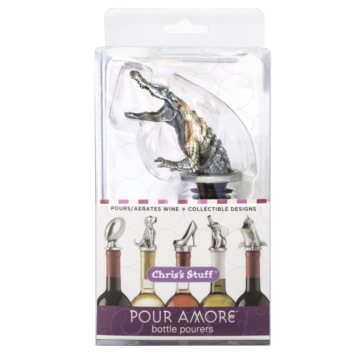 Alligator - Bottle Pourer/Aerator – Chris's Stuff, Inc