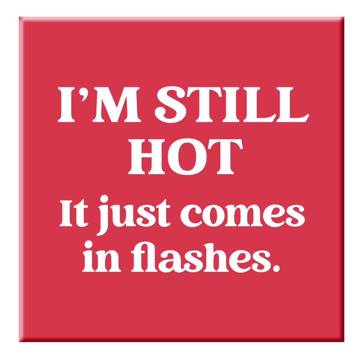 Funny Magnet - I'm still hot – Chris's Stuff, Inc