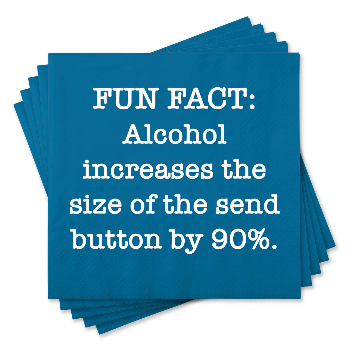 Funny Cocktail Napkins - Fun fact Alcohol – Chris's Stuff, Inc