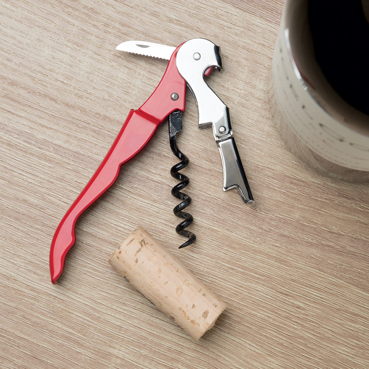 Waiter Corkscrew - Red – Chris's Stuff, Inc