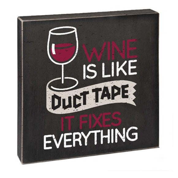 Duct Tape Wooden Sign – Chris's Stuff, Inc