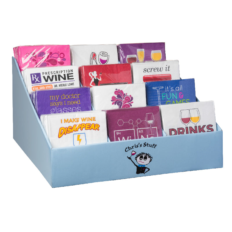 Napkin Display *AVAILABLE TO WHOLESALE CUSTOMERS ONLY* – Chris's Stuff, Inc